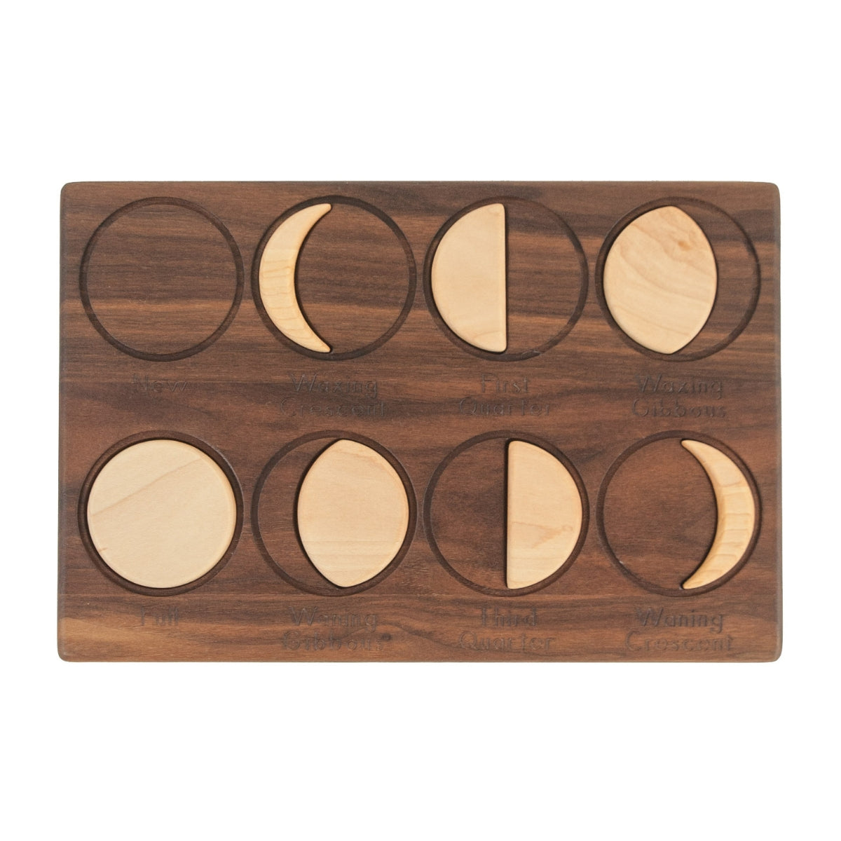 From Jennifer Wooden Moon Phases Puzzle with Words in Australia — Oskar ...