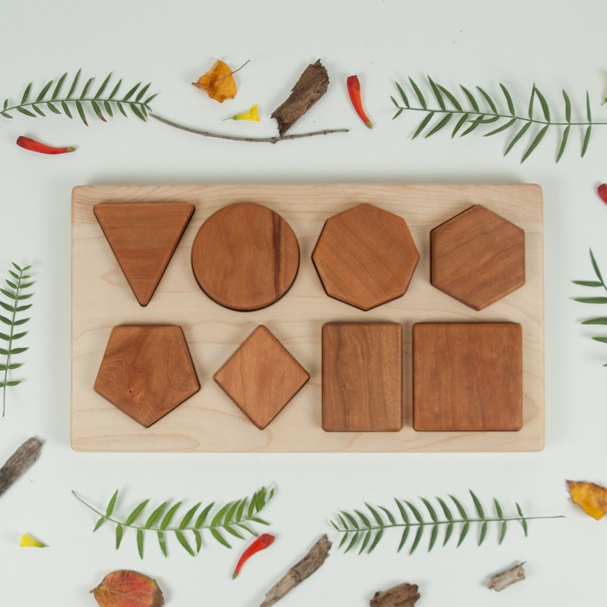 From Jennifer Wooden Shapes Puzzle at Oskar's Wooden Ark in Australia